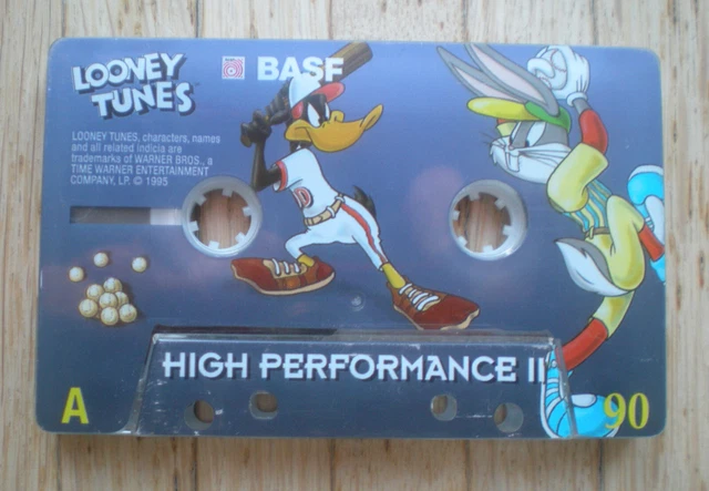 BASF LOONEY TUNES Daffy Duck High Performance II 90 Chrome Cassette ...