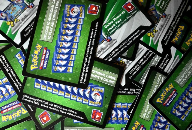 POKEMON TCG ONLINE Code Cards- Old Boxes - PICK YOUR OWN / MESSAGED ...
