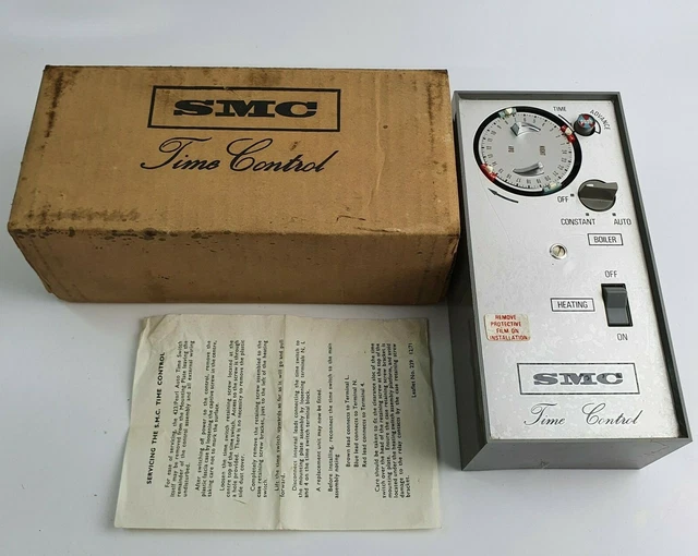 VINTAGE SMC TIME Control Central Heating Boiler Programmer Controller ...