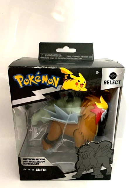 POKÉMON SELECT ENTEI Modellino Super-Articolato 6 Pollici (P5) EUR 26 ...