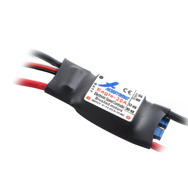 20A RC AIRPLANE Model Speed Controller ESC Brushed Motor For Hobbywing ...