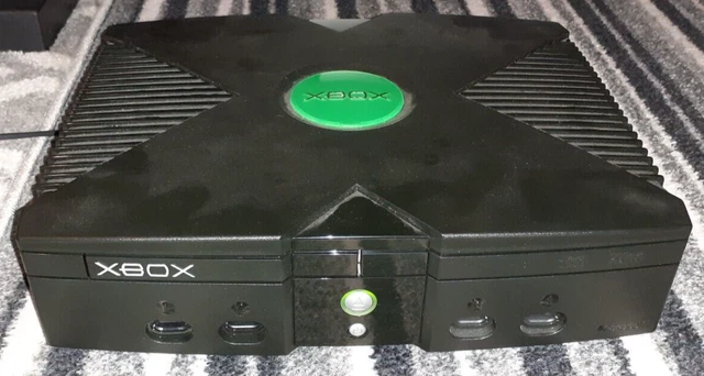 MICROSOFT ORIGINAL XBOX Limited Edition in original box [Halo/Midtown ...
