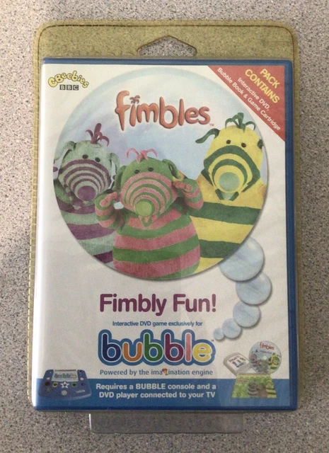 CBEEBIES BUBBLE FIMBLES Fimbly Fun Interactive DVD Game New & Sealed ...