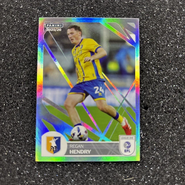 PANINI EFL 2025/26 - # 594 - REGAN HENDRY - Mansfield Town £1.17 ...