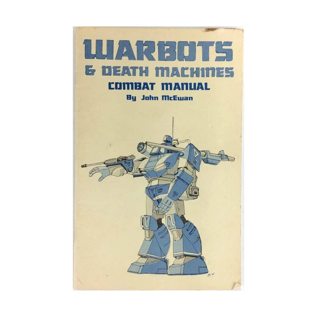 LE MANUEL DE Combat Des Warbots Et Machines De Mort Du Quartermaster VG ...