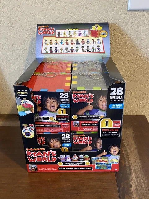 RYAN'S WORLD CONNECT N Collect Mini Crate Mystery Surprise - 8 Count £6 ...