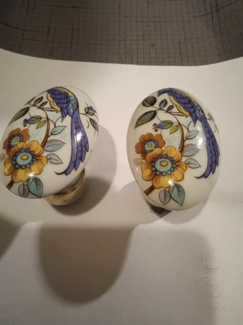 ANCIENNE POIGNE DE PORTE EN PORCELAINE de LIMOGES SIGNER J.M. EUR 25,00 ...