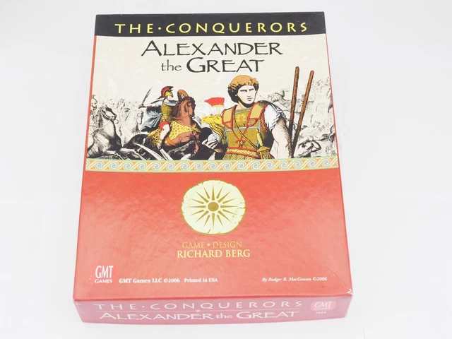 GMT GAMES THE Conquerors Alexander The Great Board Game. Bleu 1079 EUR ...