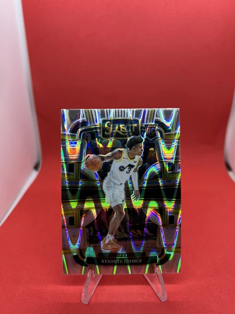 2023-24 PANINI SELECT Basketball Keyonte George Rookie tectonic 75 Jazz ...