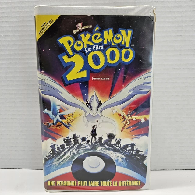 VHS POKÉMON 2000 Le Film ver. Français QUÉBÉCOIS VF French $25.00 ...