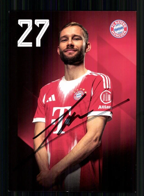 KONRAD LAIMER AUTOGRAMMKARTE Bayern München 2025-26 Original Signiert ...