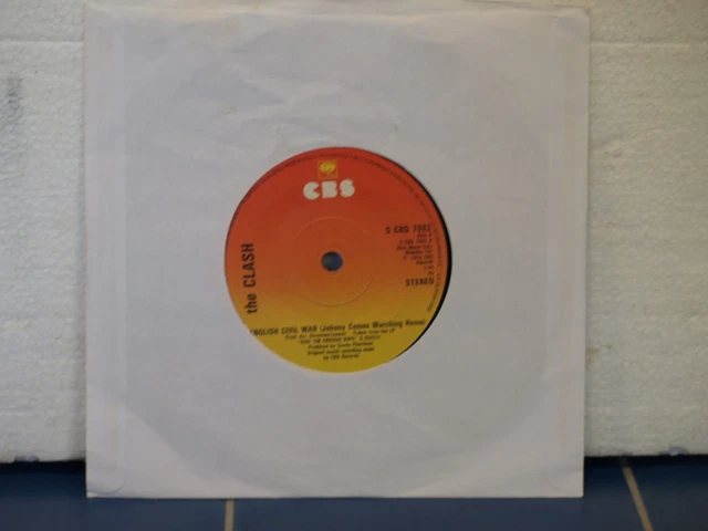 THE CLASH - English Civil War - 7" Single - 1978 £0.99 - PicClick UK