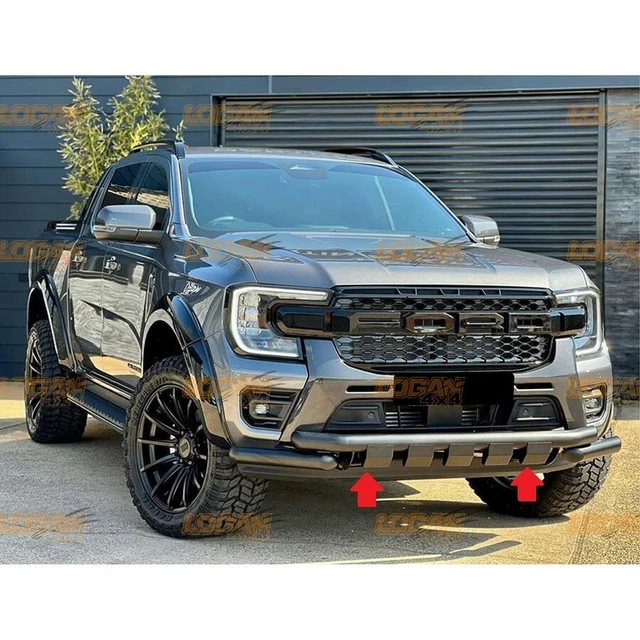 FORD RANGER BULL Bar Front City Spoiler Bar Frontguard 2012-2023 Nudge ...