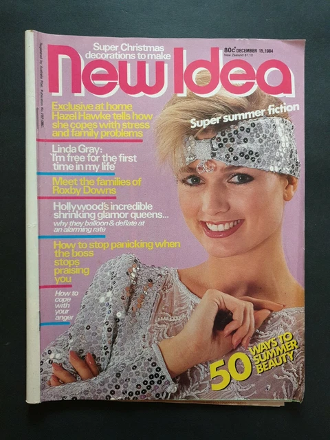 NEW IDEA - Vintage Australian Magazine December 15, 1984 HAZEL HAWKE ...