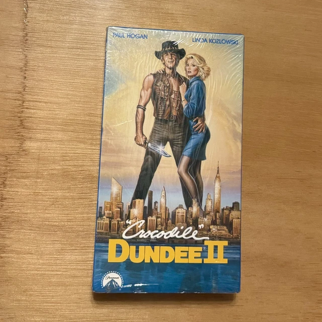 CROCODILE DUNDEE II VHS Paul Hogan Linda Kozlowski Paramount 1988 £9.01 ...