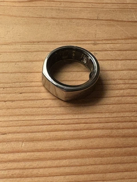 OURA RING GEN 3 Heritage Finish Silver Size 8 Pre-owned $164.12 - PicClick CA