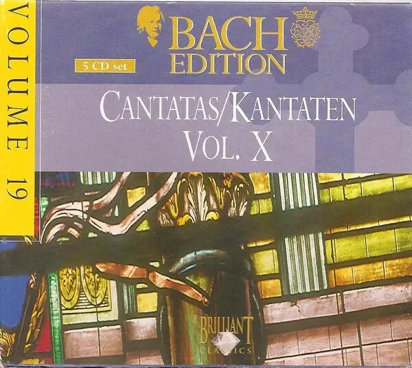 CD-BOX JOHANN SEBASTIAN Bach Cantatas = Kantaten Vol. VI Brilliant Classics EUR 16,25 - PicClick DE