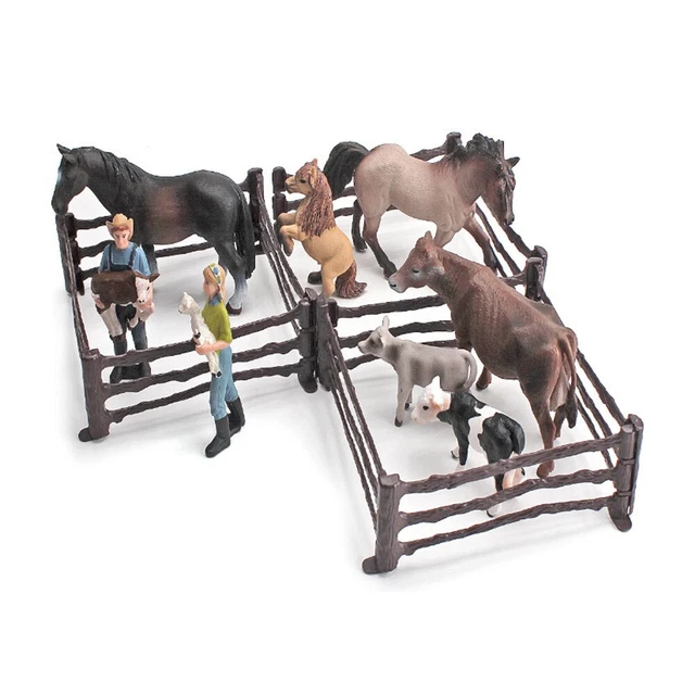 SIMULAZIONE PVC DUREVOLE fattoria ranch modello recinzione pannello ...
