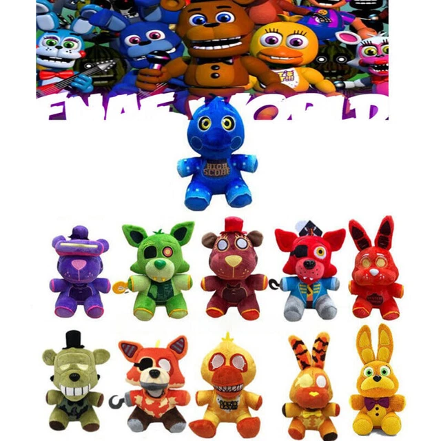 FIVE NIGHTS AT Freddy's FNAF Plush Doll Plushie Toy Bear Foxy Bonnie ...