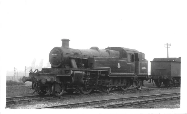 RAILWAY PHOTO LMS 3P 40106 Stanier 2-6-2T Loco £3.75 - PicClick UK