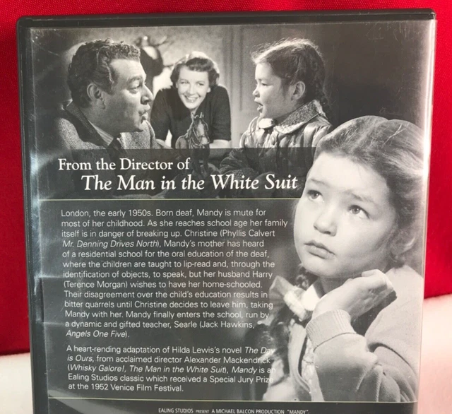 MANDY DVD (1952) Phyllis Calvert Directed By Alexander Mackendrick Vg ...