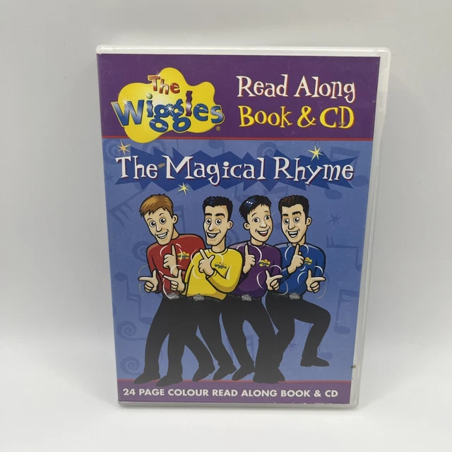 THE WIGGLES - The Magical Rhyme Read Along Book & CD - Read Description ...