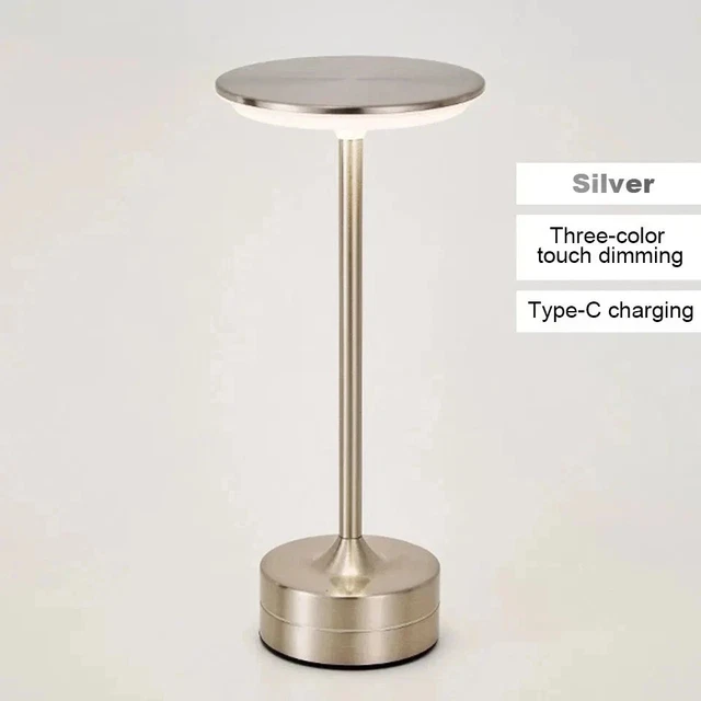 RECHARGEABLE LED TABLE Lamp Touch Sensor Portable Night Light Bedroom £ ...