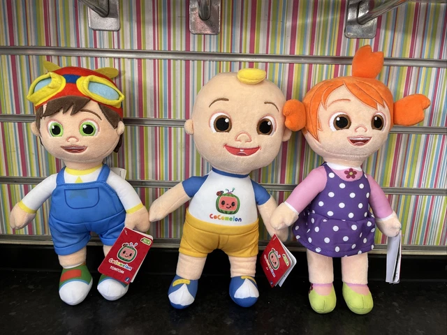 NEW OFFICIAL 8& 12" Cocomelon Soft Plush Toys Yoyo £13.99 - PicClick UK