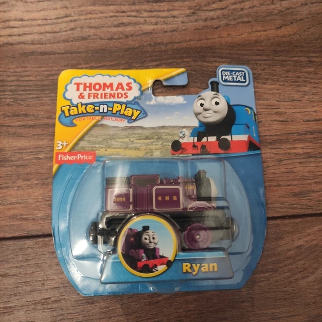 THOMAS & FRIENDS Take N Play Fisher Price Ryan Die-Cast Metal Engine ...