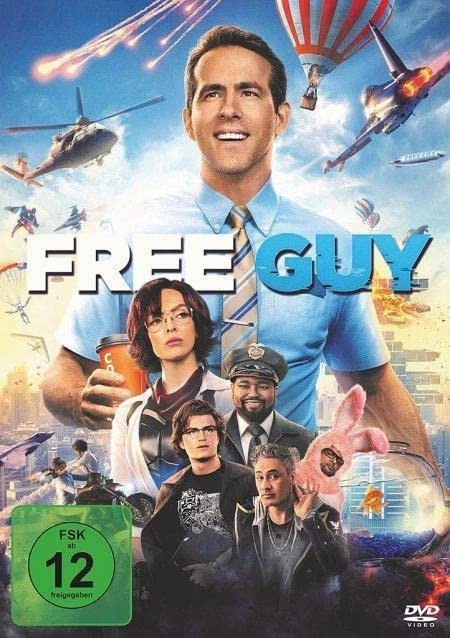 FREE GUY (DVD) Ryan Reynolds Jodie Comer Shawn Levy EUR 18,48 - PicClick FR