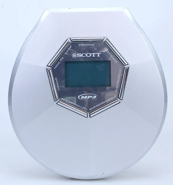 SCOTT MPZ30S WALKMAN Lecteur portable Baladeur CD Player (86) EUR 27,99 ...