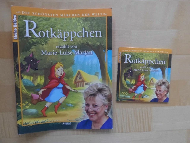 BUCH MÄRCHEN ROTKÄPPCHEN erzählt von Marie-Luise Marjan mit CD . EUR 1 ...