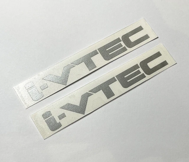 I-VTEC REPLACEMENT REAR Window Decal Sticker x2 Honda Jazz/Fit/Civic ...