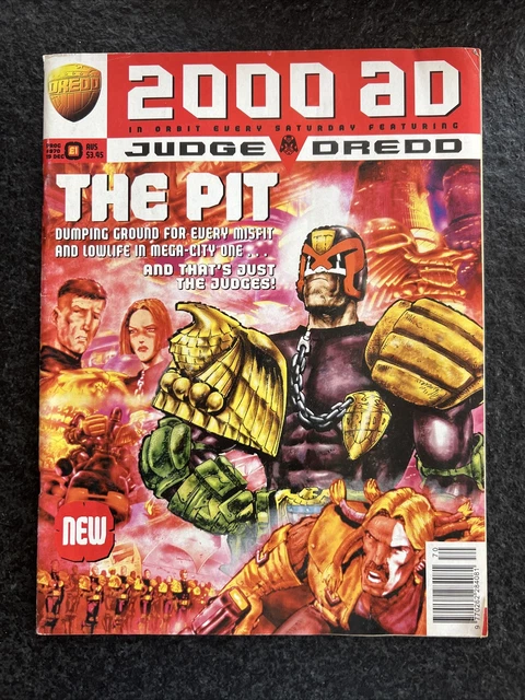 2000AD PROG 970 - Featuring Judge Dredd - 18 December 1995 £4.00 ...