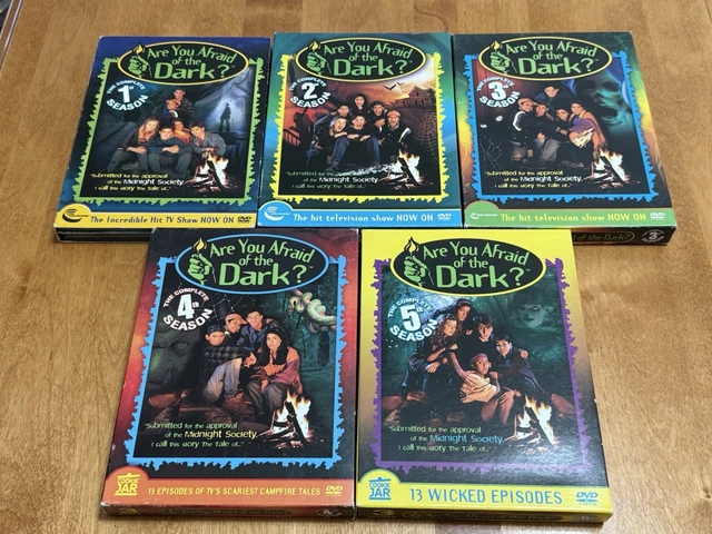 &ARE YOU AFRAID of the Dark?" DVD Box Set Seasons 1, 2, 3, 4 & 5 RARE ...