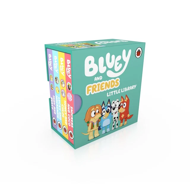 BLUEY: BLUEY AND Friends Little Library | Bluey | Buch | Bluey | Papp ...