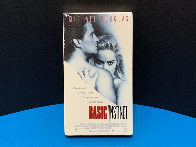 VHS BASIC INSTINCT (Carolco, 1992) Thriller BRAND NEW SEALED Sharon Stone $10.00 - PicClick CA