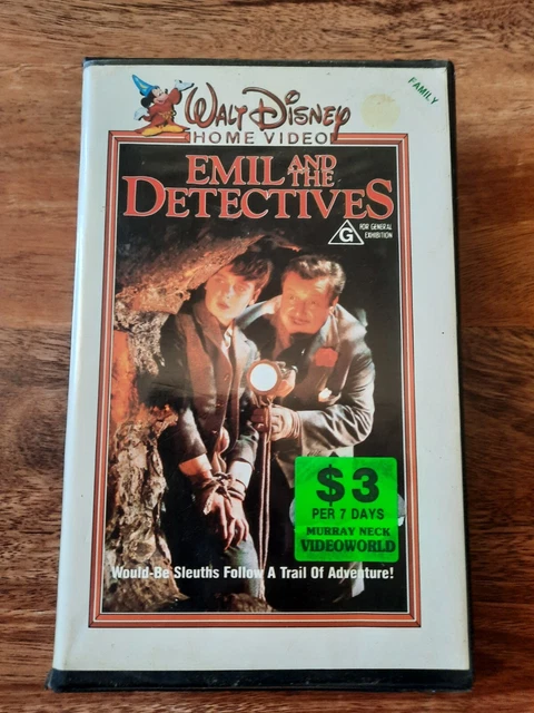 EMIL AND the Detectives Vhs Clamshell rare. $13.50 - PicClick AU