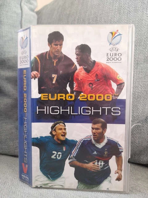 UEFA EURO 2000 Football Review Highlights VHS Video £9.99 - PicClick UK