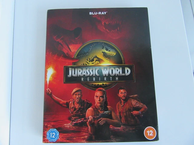 BLU-RAY JURASSIC WORLD REBIRTH in Sleeve +BonusFeatures watched once ...