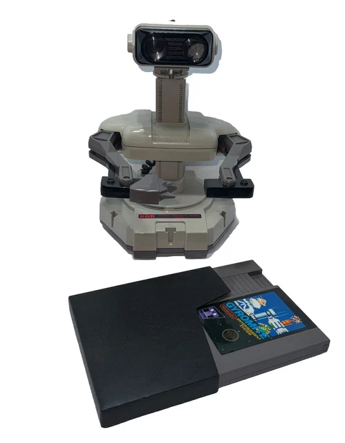 NINTENDO NES ROB the Robot Cleaned Untested for Parts or Repair w ...