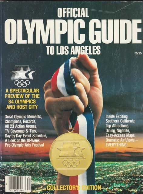 MAGAZINE - OFFICIAL Olympic Guide to LA (1984 / Collector's Edition ...