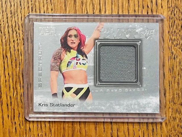 2021 UPPER DECK AEW Spectrum Kris Statlander Match tapis d'occasion #6 EUR 28,09 - PicClick FR