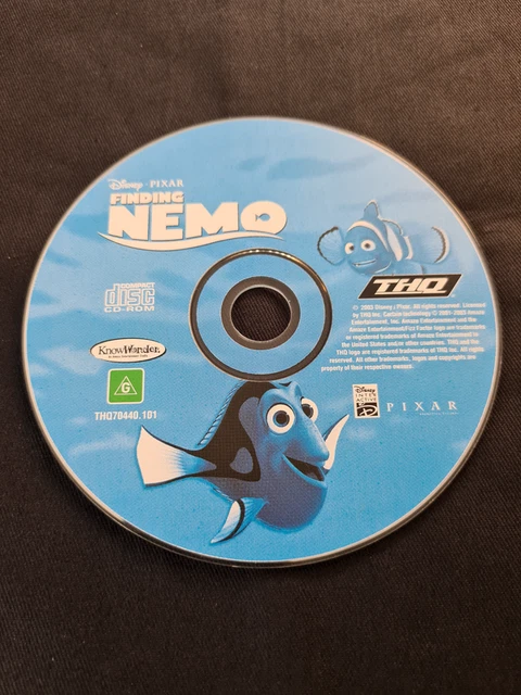 DISNEY/PIXAR FINDING NEMO PC Game Windows CD-ROM 2003 (Disc Only-No ...