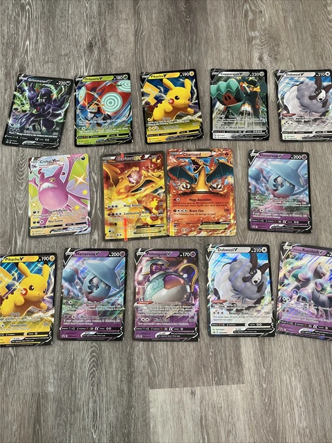 14 X JUMBO Pokemon Shiny Cards Bulk Charizard EX Xy121 - Xy17 And More ...