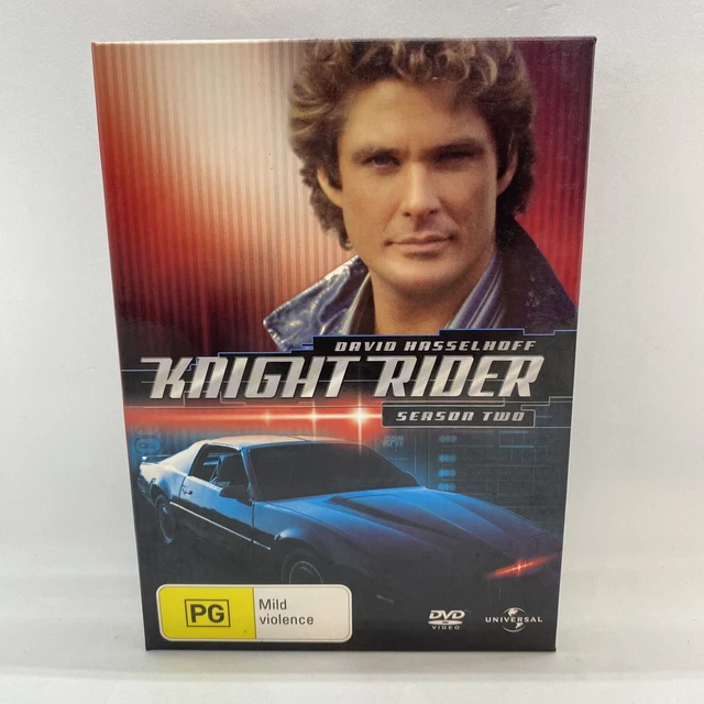 KNIGHT RIDER SEASON 2 DVD Region 4, 2 & 5 PAL Free Postage David ...
