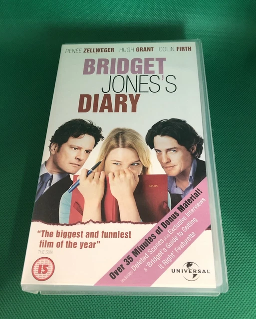 VHS TAPE BRIDGET Jones’s Diary 15 See Photos £8.50 - PicClick UK