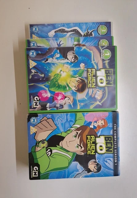 BEN 10 - Alien Force - Series 1 - Complete Box Set (DVD, 2010) £13.20 ...