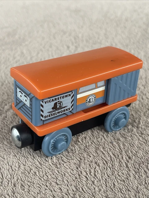 THOMAS THE TANK Engine And Friends Wooden Train DEN DIESEL IN DISGUISE ...