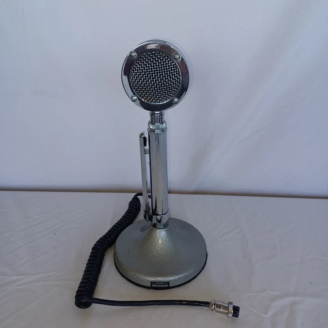 VINTAGE ASTATIC MODEL D-104 Microphone and T-UG8 Stand w/Five Pin ...
